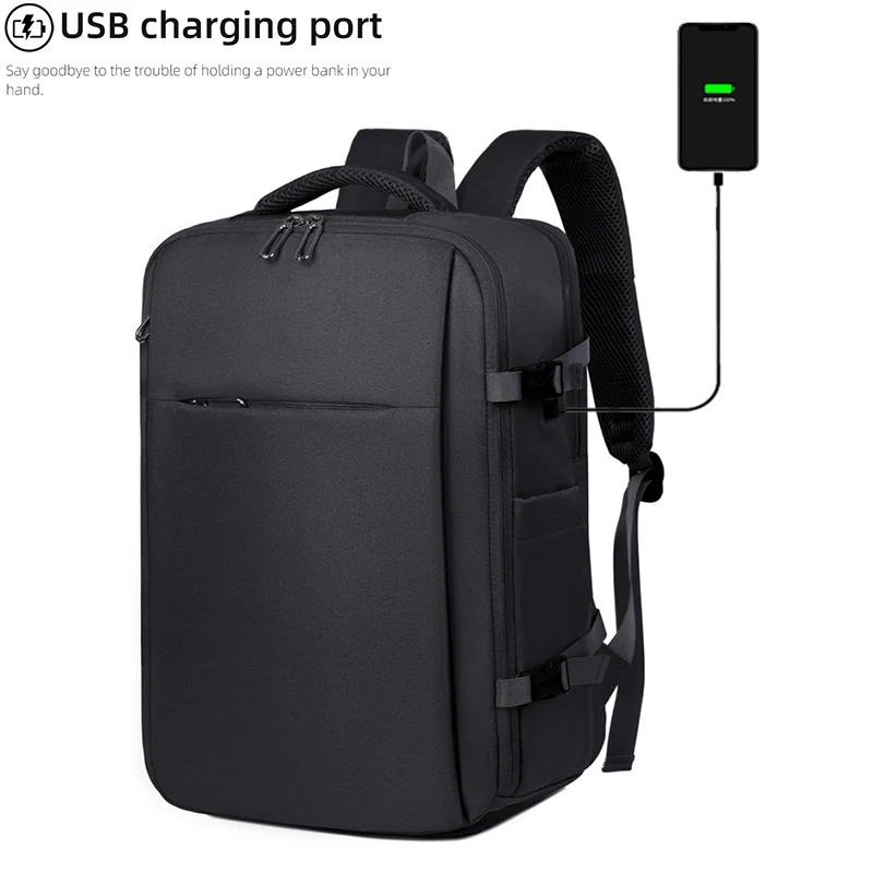 Laptop-Backpack-Men-Waterproof-Bags-Notebook-USB-Charging-Men-s ...
