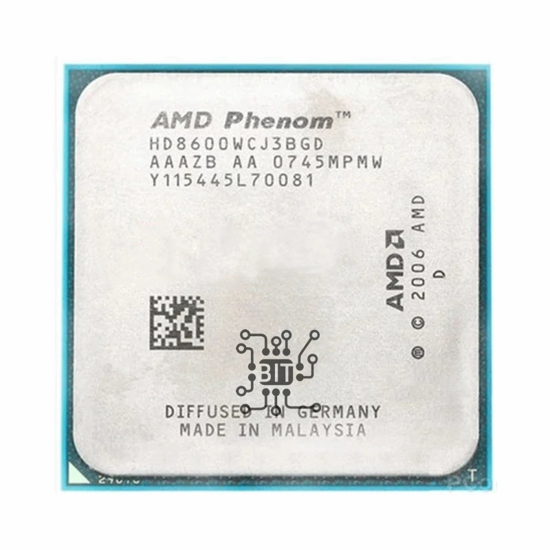 AMD Phenom X3 8600 2.3GHz 쓰리 코어 CPU 프로세서, HD8600WCJ3BGD / HD860BWCJ3BGD ...