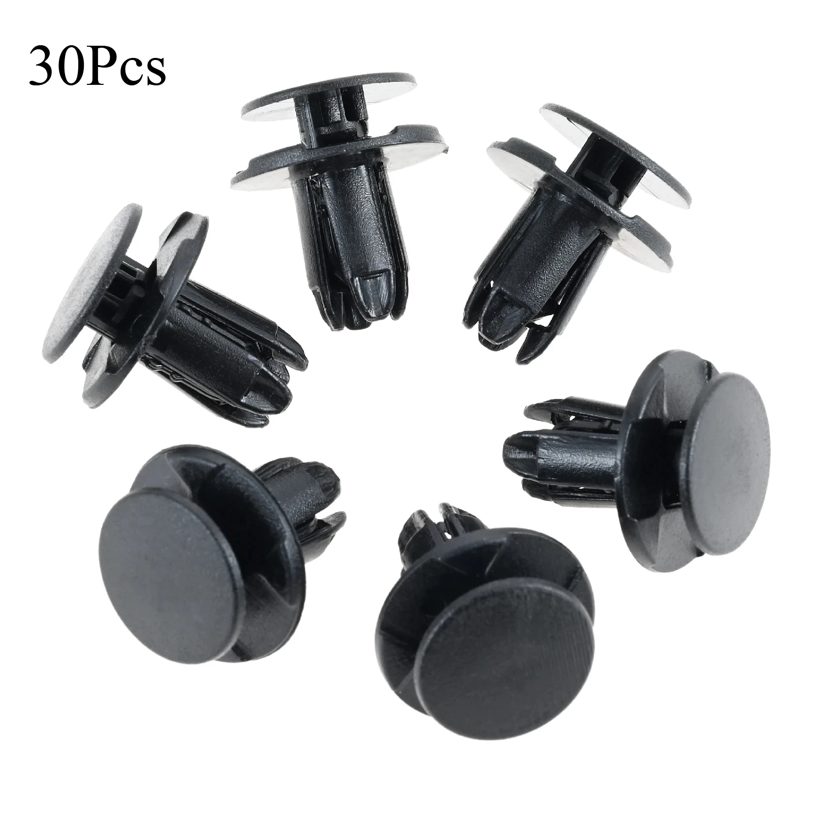 30Pcs-Auto-Fender-Liner-Push-Type-Retainer-Clip-Fastener-8mm-Hole-for ...