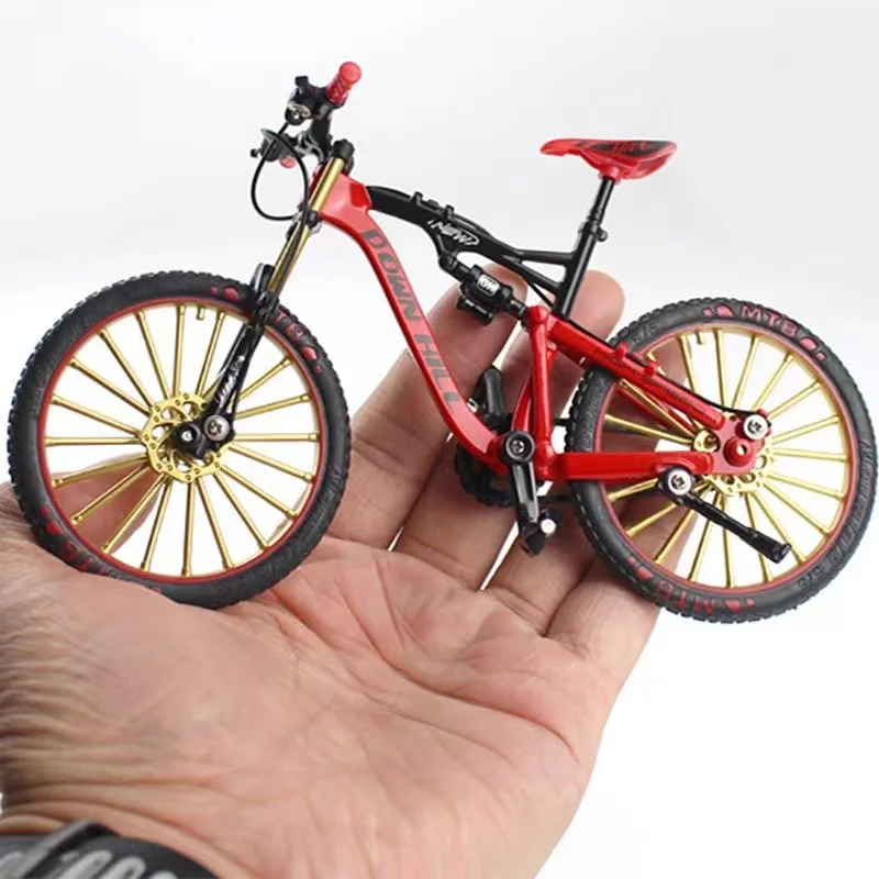 New Mini 1:10 Model Alloy Bicycle Diecast Metal Racing Finger Mountain ...