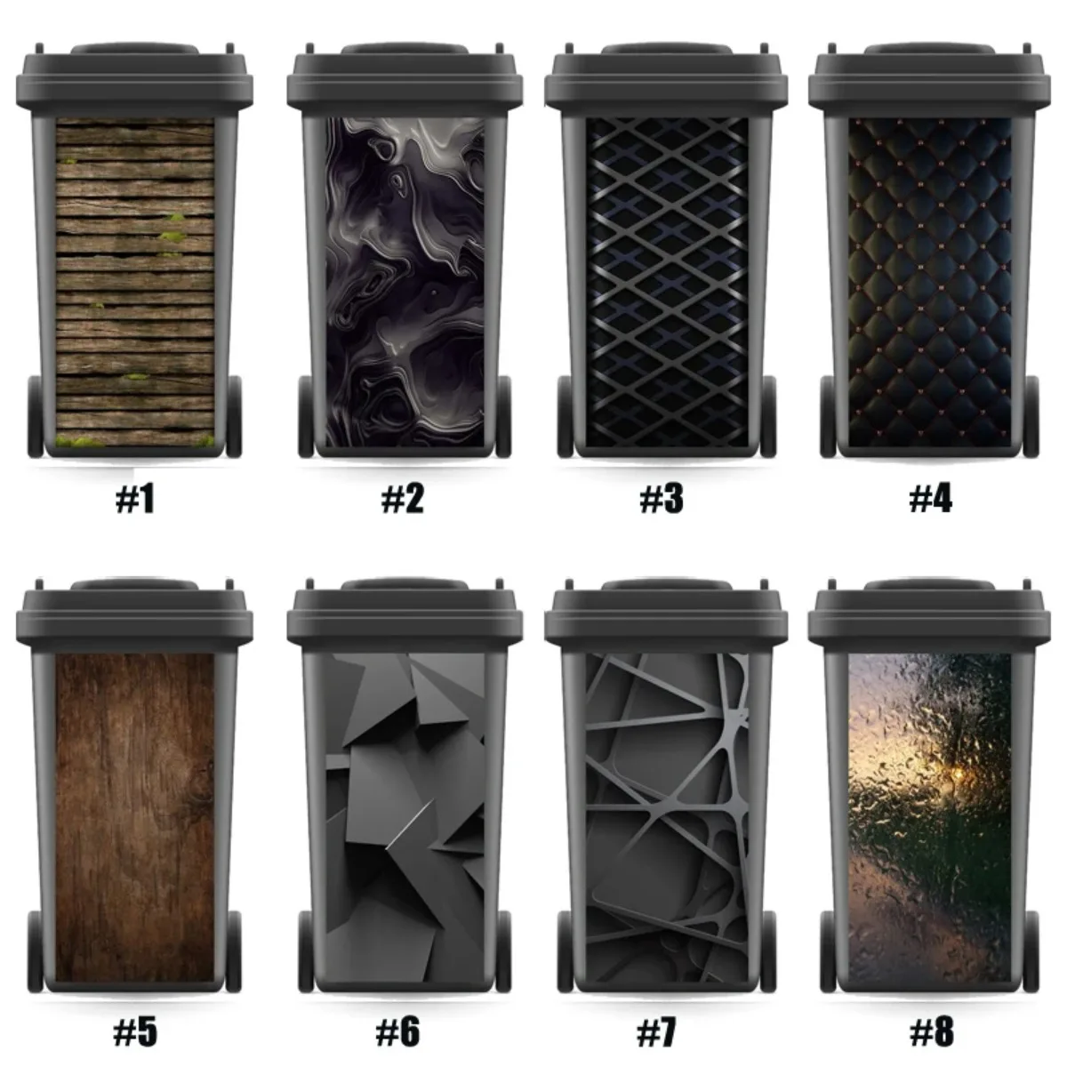 Trash-can-stickers-Modern-Art-wallpaper-murals-Wall-prints-Decal-Gifts ...