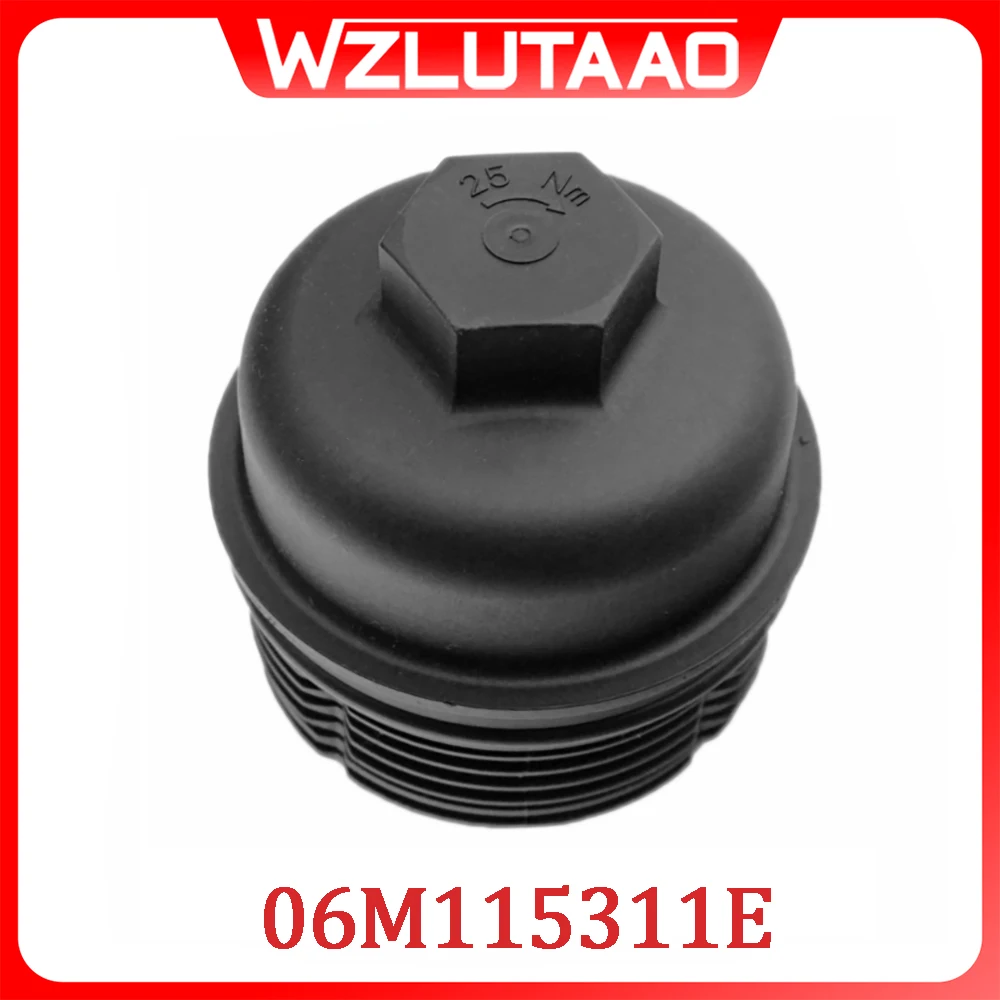 06M115311E Engine Oil Filter Housing Filter Cover For Audi A4 A5 A6 A7 ...