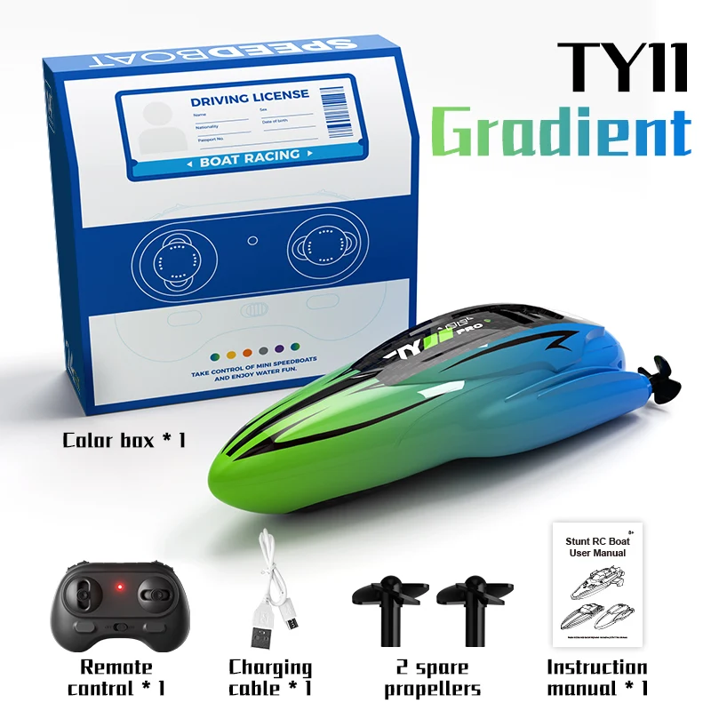 Rc-Boats-Compact-Mini-Body-Two-Powerful-Motors-Speed-Adjustment-Barrel ...