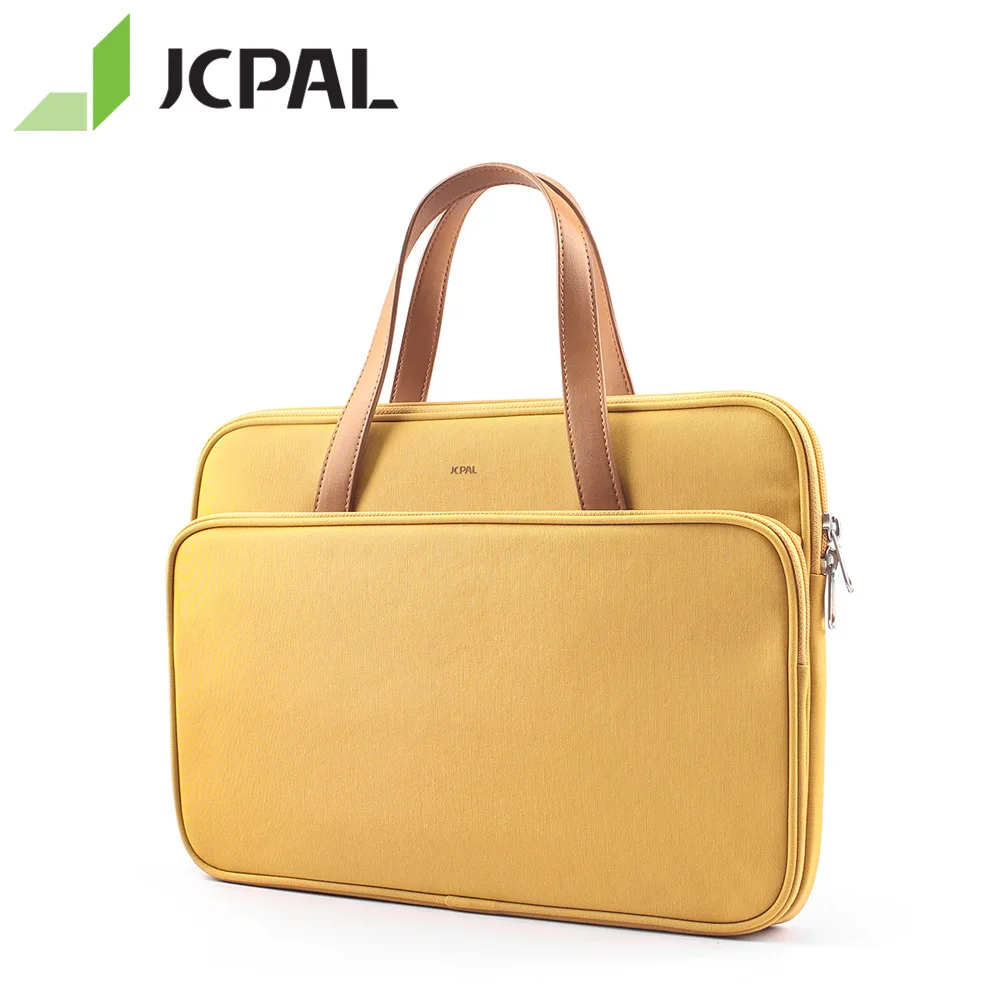 JCPal Milan Style Briefcase Sleeve 13 14 Inches For MacBook Laptop JCPal Milan Style Briefcase Sleeve 13 14 Inches For MacBook Laptop