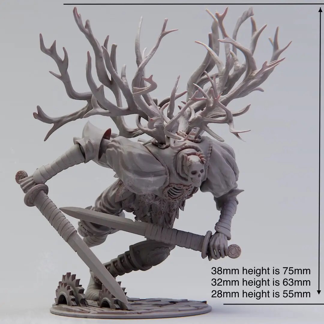 28mm-32mm-38mm-3D-printing-miniature-model-resin-figure-Unassembled-and ...