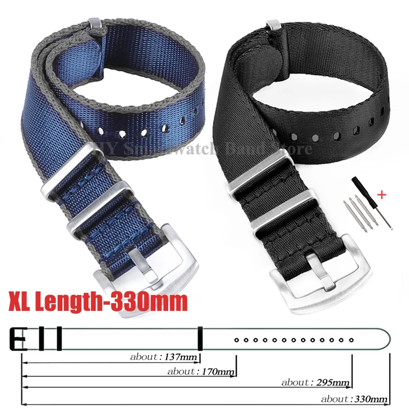 Nylon Watch Strap for Omega for Seiko for Tudor Universal Wrist Band ...