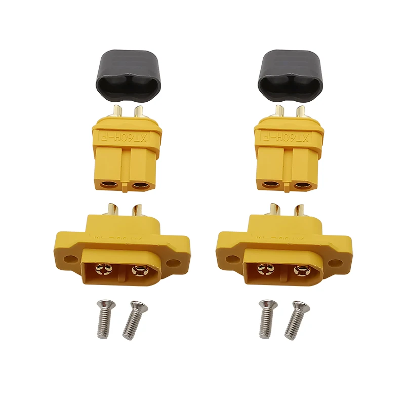 4Pcs XT60H Female Bullet Connectors Plugs XT60E Male XT60 Soldering ...