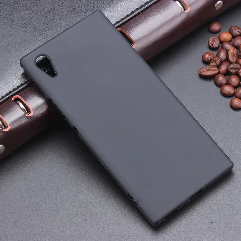 Black-Gel-TPU-Slim-Soft-Anti-Skiding-Case-Back-Cover-For-Sony-Xperia ...