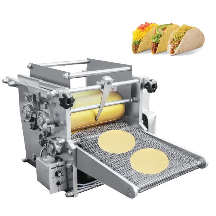 Small-Tabletop-Industry-Roti-Chapati-Make-Machine-Corn-Tortilla-Press ...