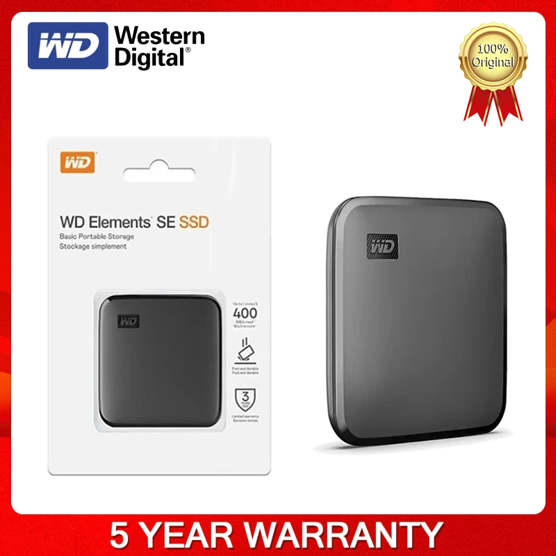WD-Elements-SE-2TB-1TB-480GB-Portable-Solid-State-Drive-External-SSD ...