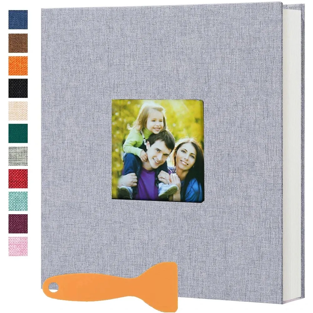 Large-Photo-Album-Self-Adhesive-20-Sheets-40-Pages-Large-Capacity-Photo ...