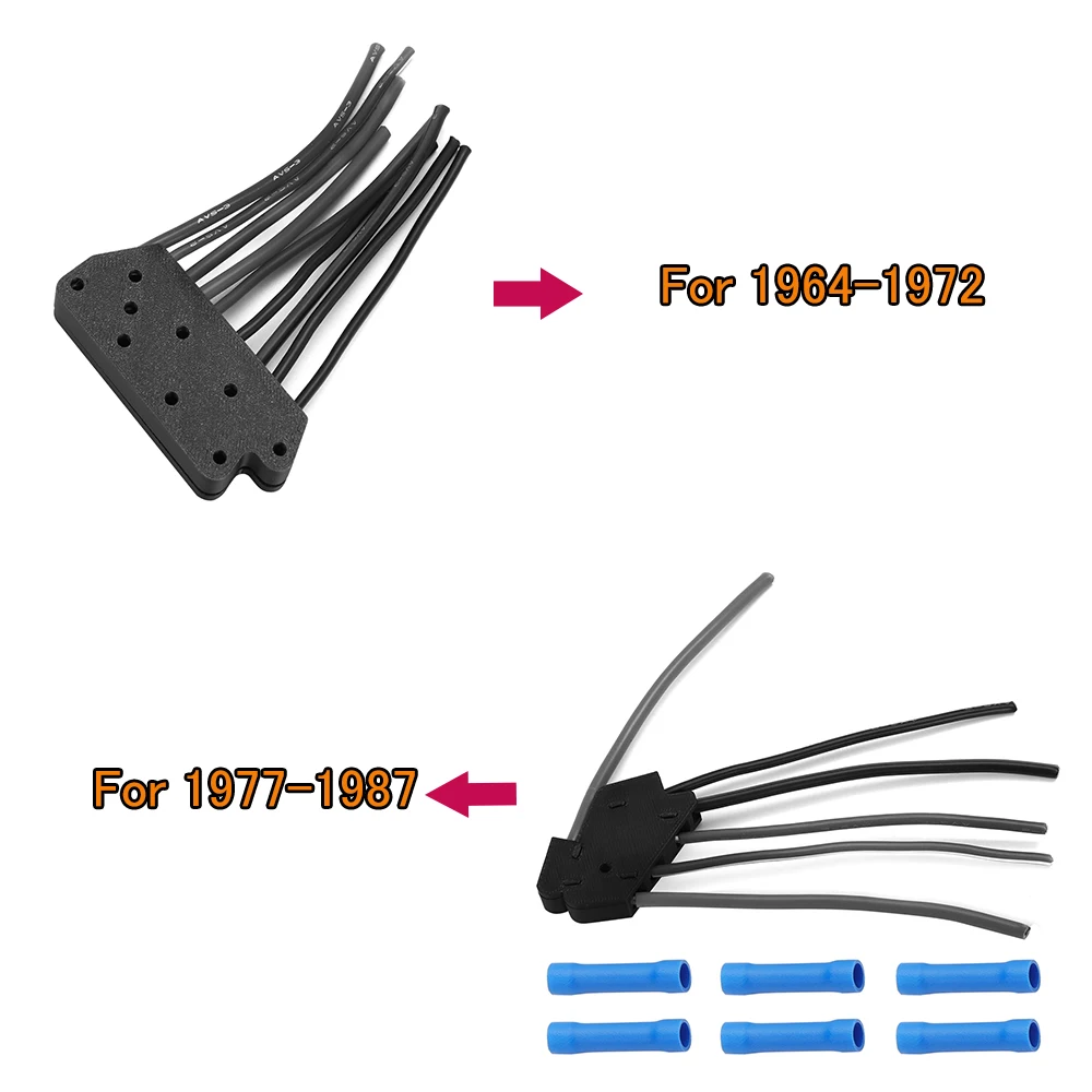 Power-Window-Switch-Connector-Pigtail-GM-Full-Sze-1964-1972-A-Bdy-1977 ...