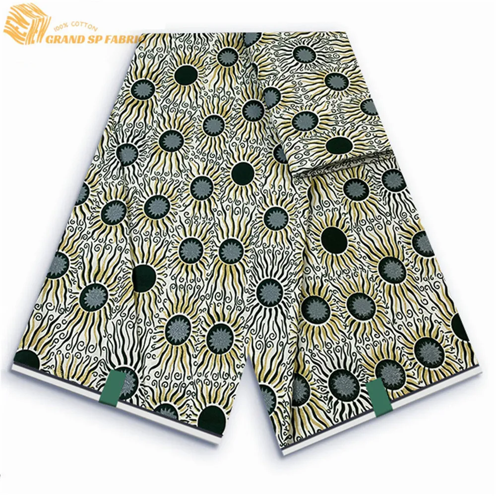 Grand-Super-Fabric-100-Cotton-African-Wax-Fabric-High-Quality-Wax-Print ...