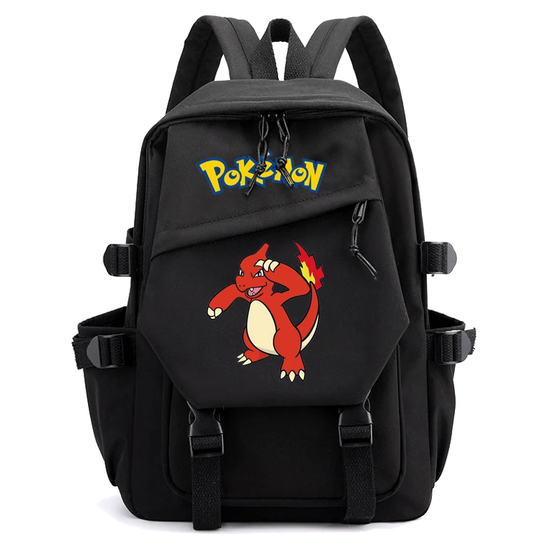 Kawaii Cartoon Pokemon Big Charmander Waterproof Backpack - KawaiiMerch.com