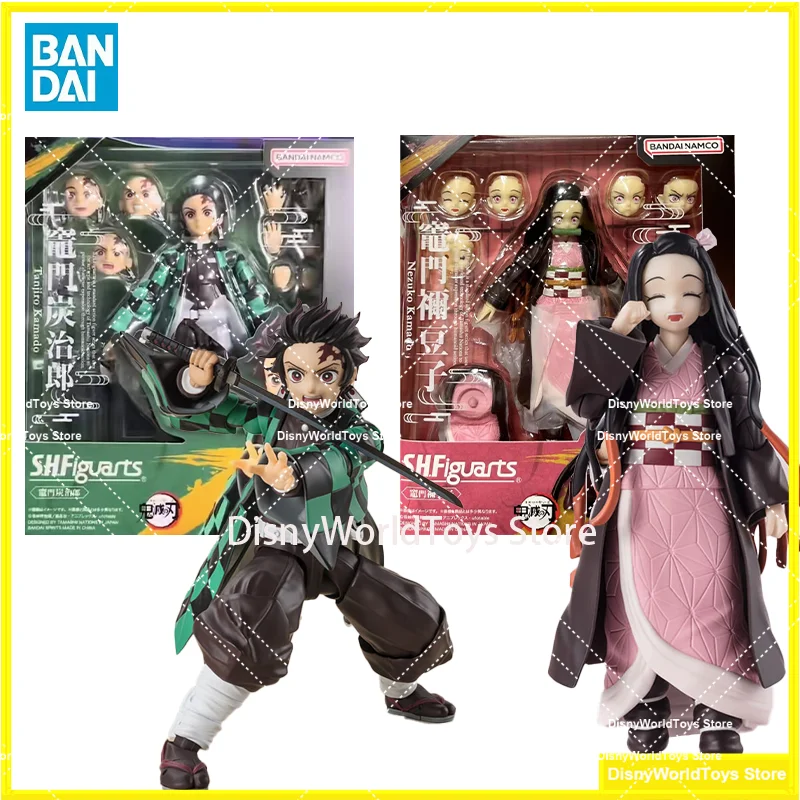 100-Original-Bandai-S-H-Figuarts-Kamado-Nezuko-SHF-Kamado-Tanjiro-Demon ...