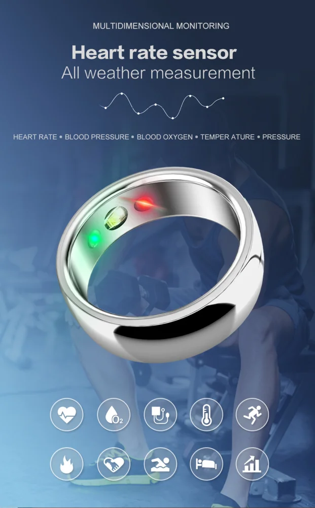 SR300-Smart-Ring-IP68-Waterproof-Smart-Ring-Health-Tracker-Titanium ...