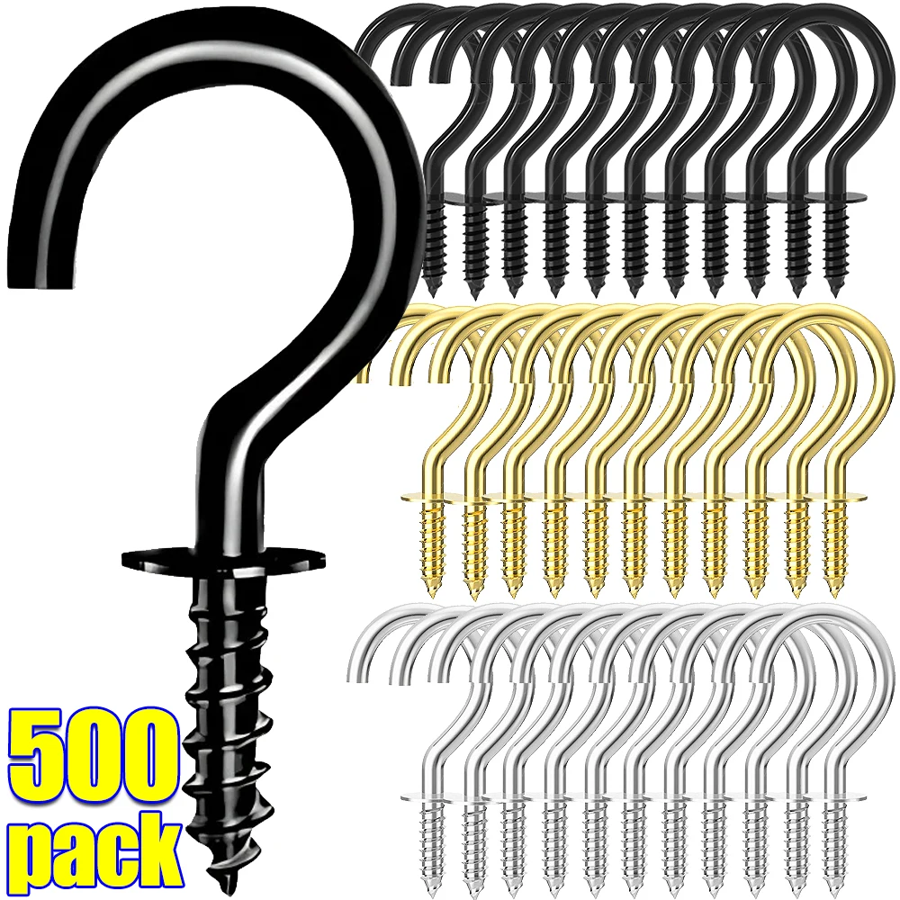 Screw Hooks Cup Hook Shouldered Screw Hanging Heavy Duty Cup Extend A ...