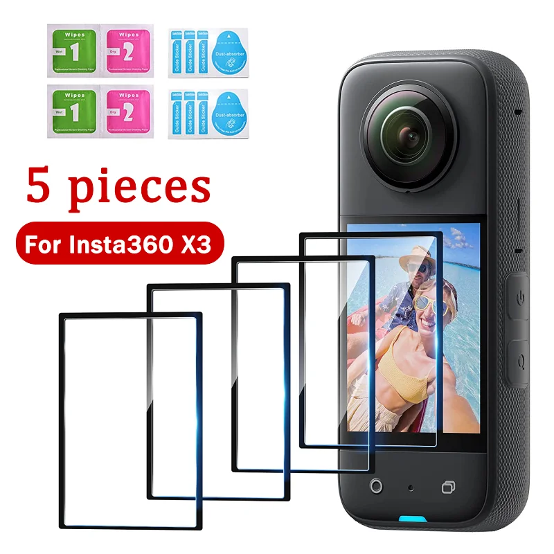 Curved Screen Protector for Insta360 One X3 Soft TPU Protective Film ...