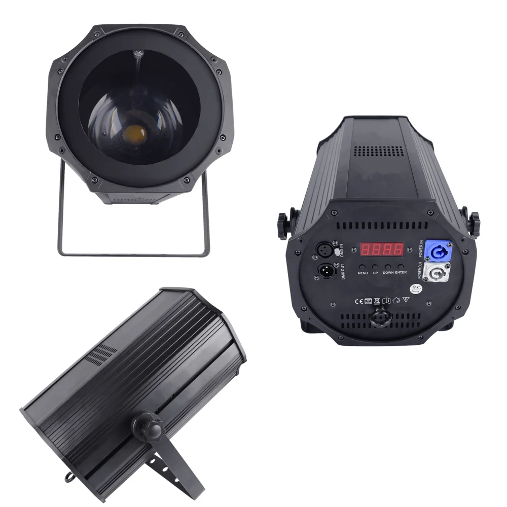 LED 줌 300W COB LED 파 라이트, 3200K 7500K, 웜 화이트, RGBW, 4 인 1 무대 디스코 라이트 ...