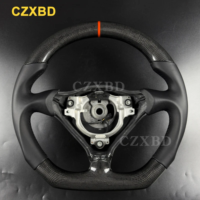 Volant en Fiber de carbone véritable adapté pour Porsche 996, roue de ...