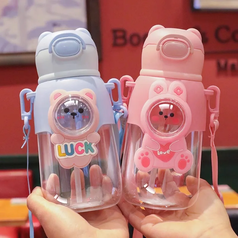 GIANXI-600ML-Transparent-Plastic-Thermos-For-Hot-Coffee-Household ...