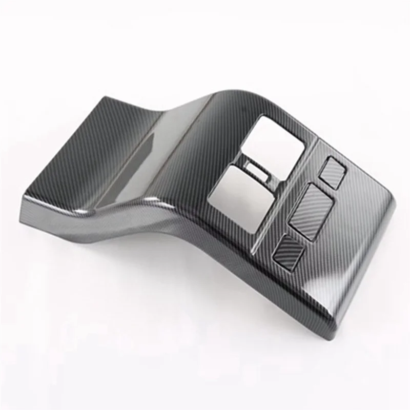 Car-Carbon-Fiber-Rear-Air-Condition-Vent-Outlet-Frame-Anti-Kick-Panel ...
