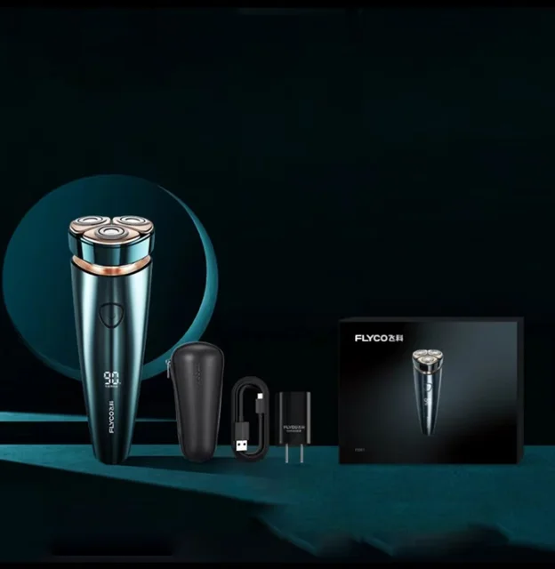 New FLYCO FS961/FS962 Men’s Electric Shaver IPX7 Full Body Wash Wet ...