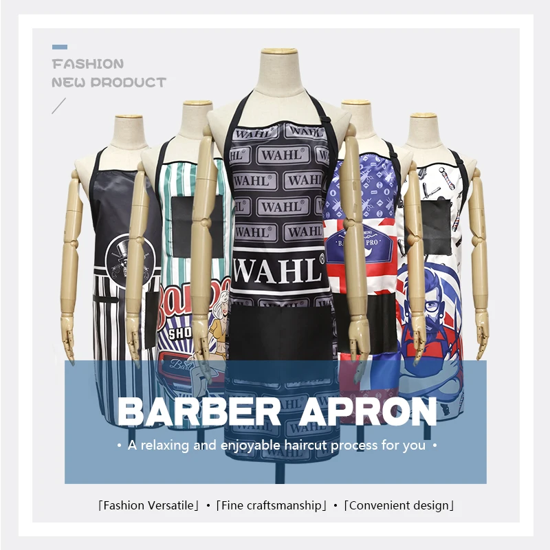 Hairdresser Apron Haircut Cloth Barber Polyester Cape Antistatic ...