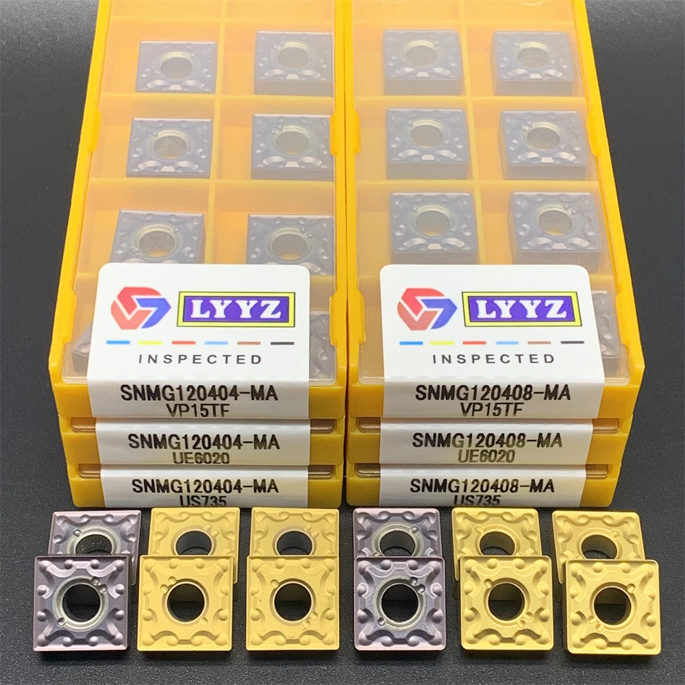 Carbide insert SNMG120404 SNMG120408 MA VP15TF UE6020 US735 Metal ...