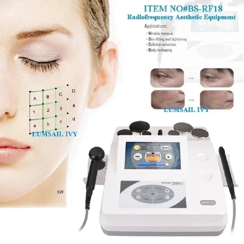 2024 The New Tecar Therapy Unipolar Radio Frequency Diathermy Machine ...