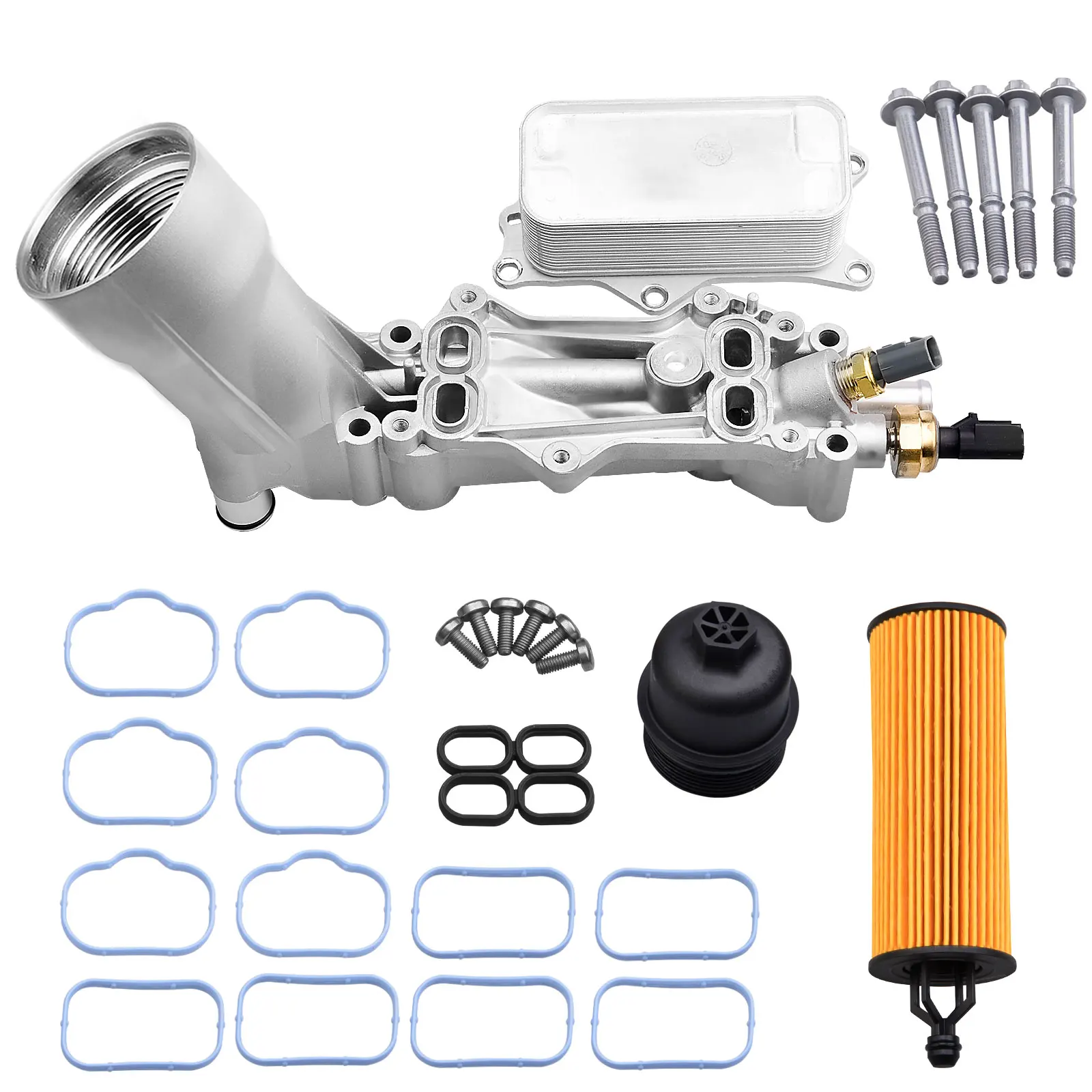 Aluminum Engine Oil Cooler OEM 5184304AE 926-959 68105583AF For ...