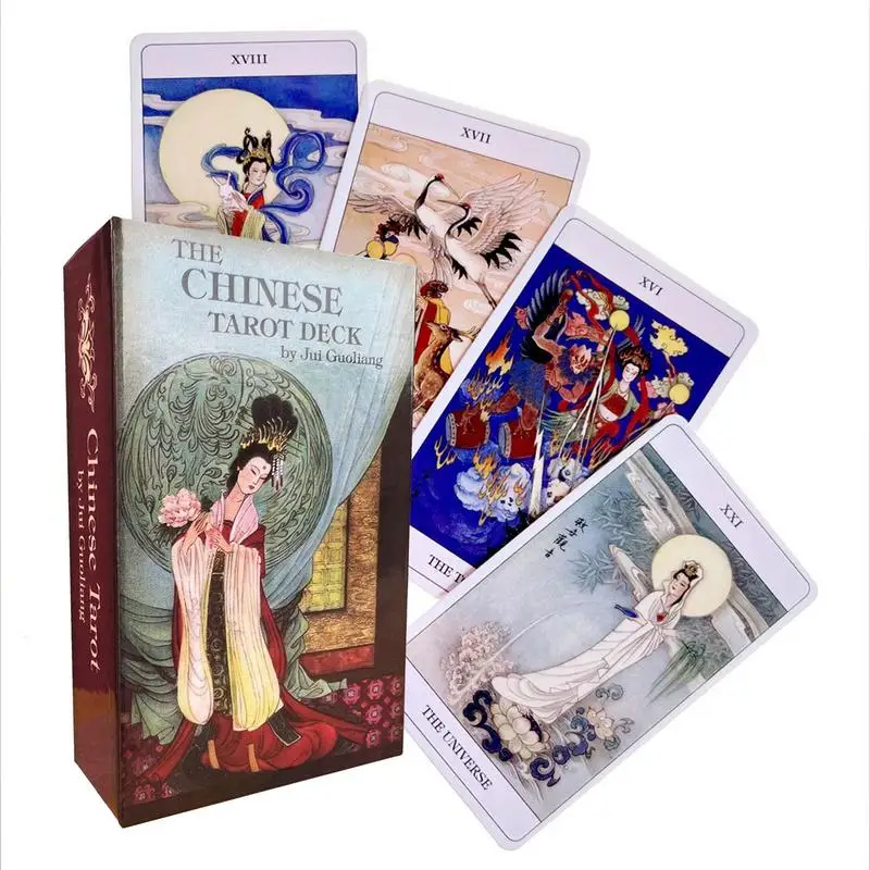 Chinesisches-Tarot-kartenspiel-Tarot-kartendeck-Orakel-kartenspiel-f-r ...