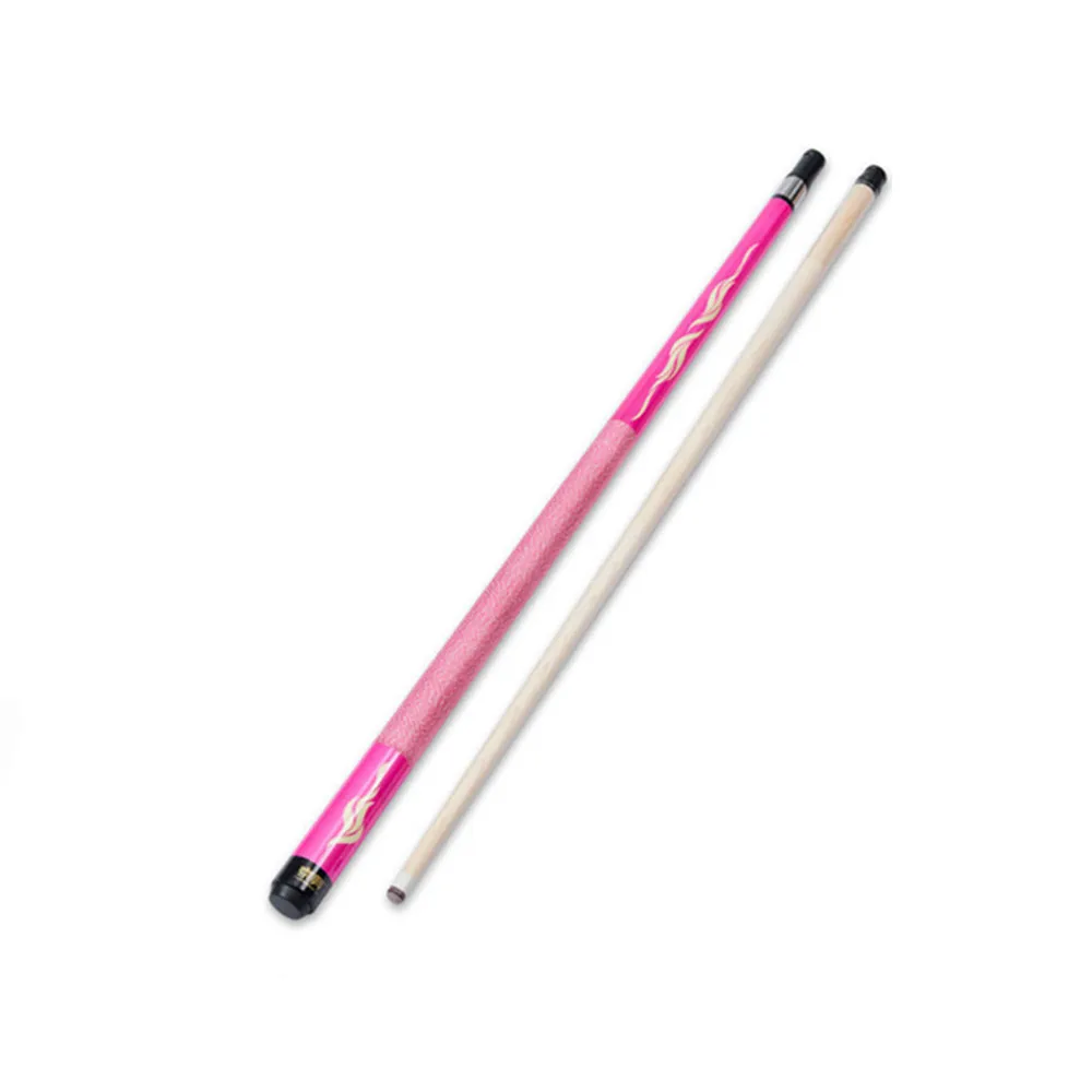 Women's Pink Big Head Chinese Black Eight Nine Cue Snooker Cue Split ...