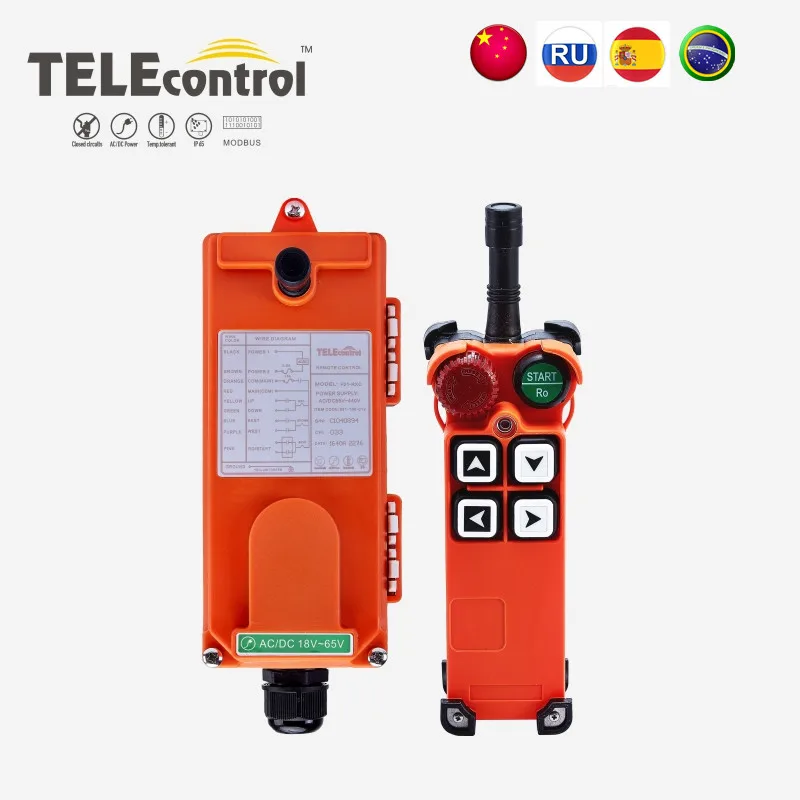 Gr-a-inal-mbrica-de-Radio-Industrial-interruptor-de-Control-remoto-de-elevaci-n-teleconcontrol ...