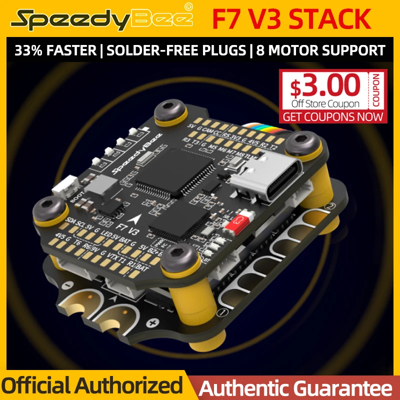 SpeedyBee-F7-V3-BL32-50A-30X30-Stack-BMI270-Betaflight-F7-V3-Flight ...