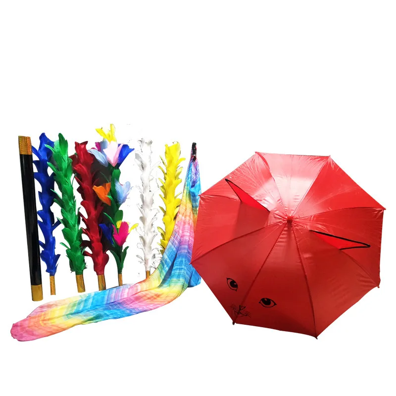 Feather-Sticks-Variation-Magic-Tricks-Fether-Flower-to-Umbrella-bouquet ...
