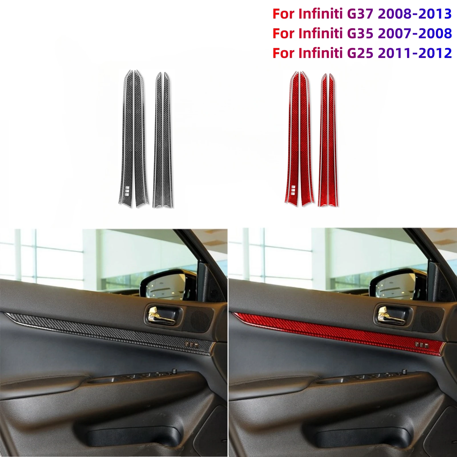 For-Infiniti-G37-2008-2013-G35-2007-2008-G25-2011-12-Car-Door-Panel ...