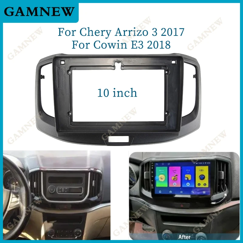 10-Inch-Car-Frame-Fascia-Adapter-Canbus-Box-Decoder-Android-Radio-Dash ...