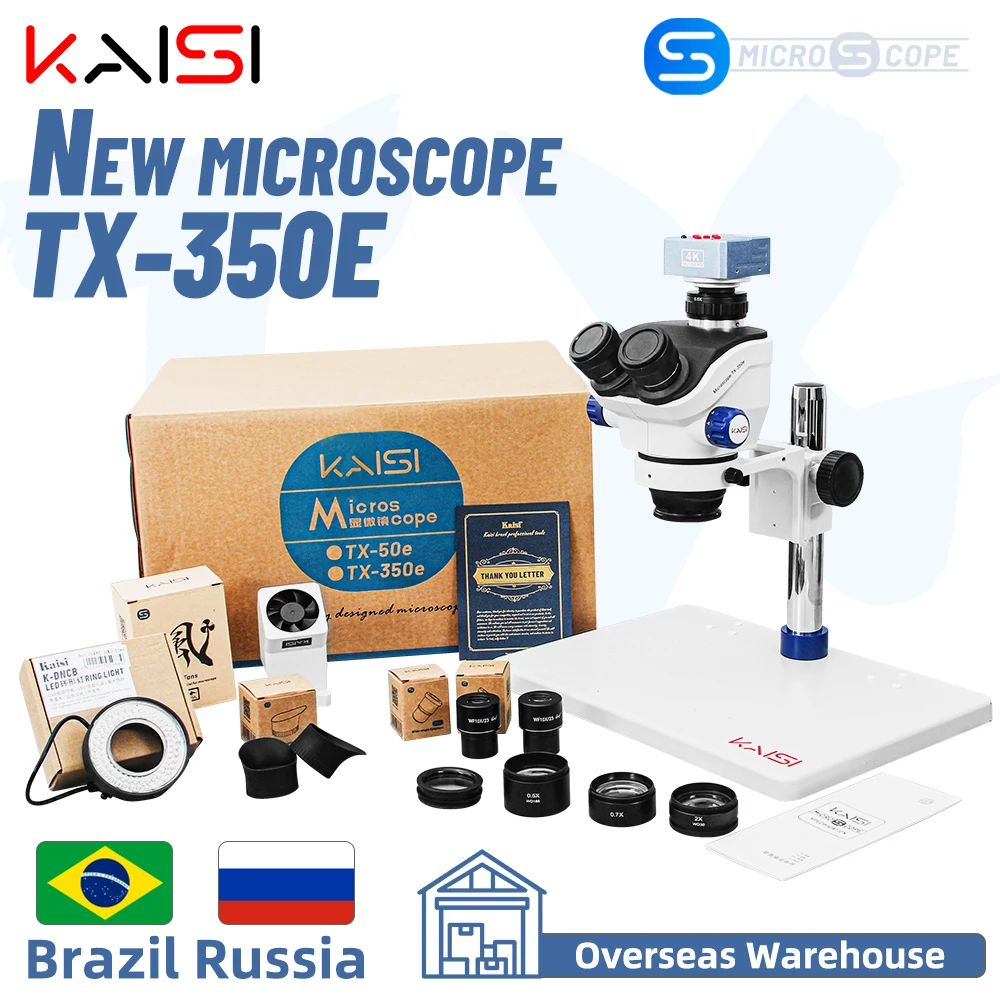 TX-350e-Trinocular-Stereo-Microscope-Set-1080P-4K-HDMI-Video-Camera-3 ...
