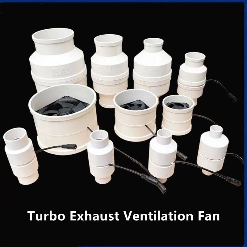 Small Exhaust Fan Kitchen Exhaust Fan 1/2/3/4 Inch Exhaust, 60% OFF