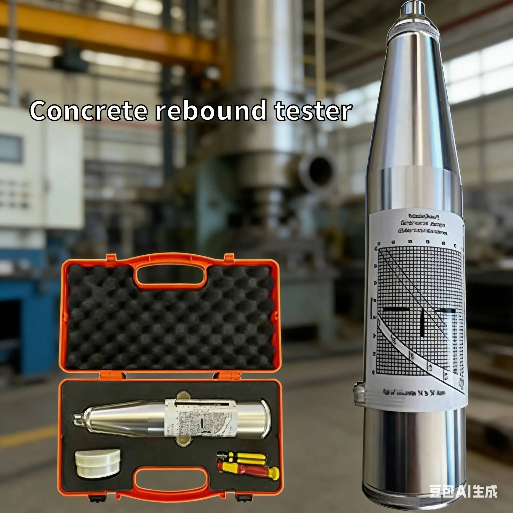 Concrete Rebound Hammer Tester ZC3-A Resiliometer Hammer Test Meter ...