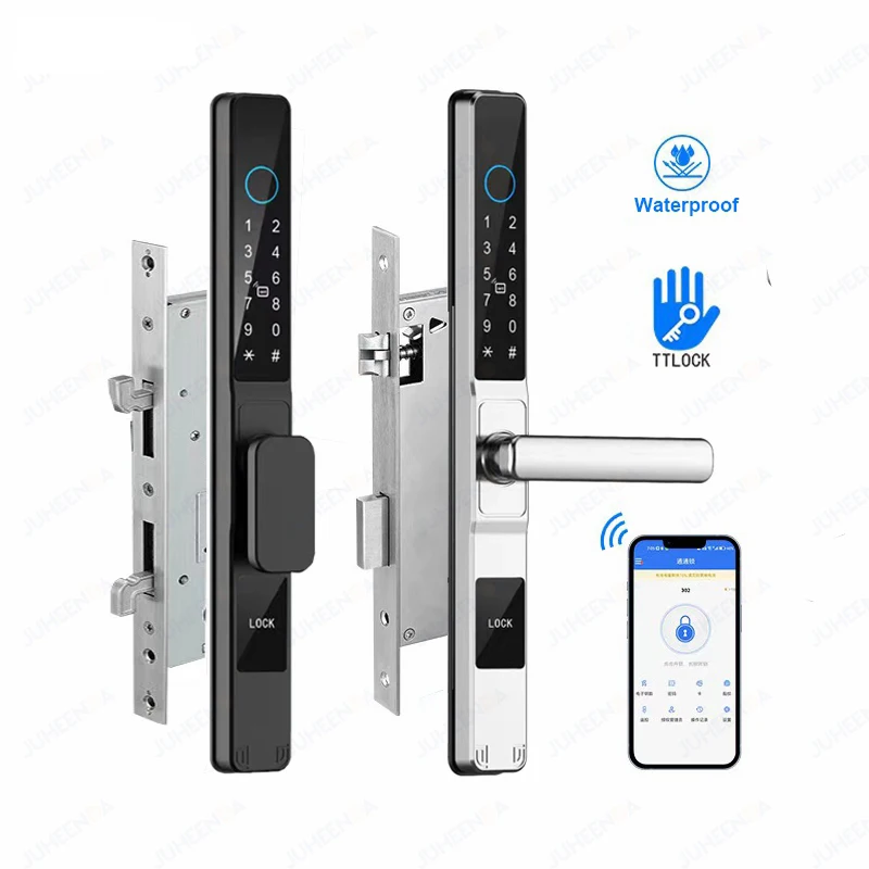 Waterproof-Sliding-Door-Smart-Lock-TTLock-App-Alexa-Fingerprint-Digital ...