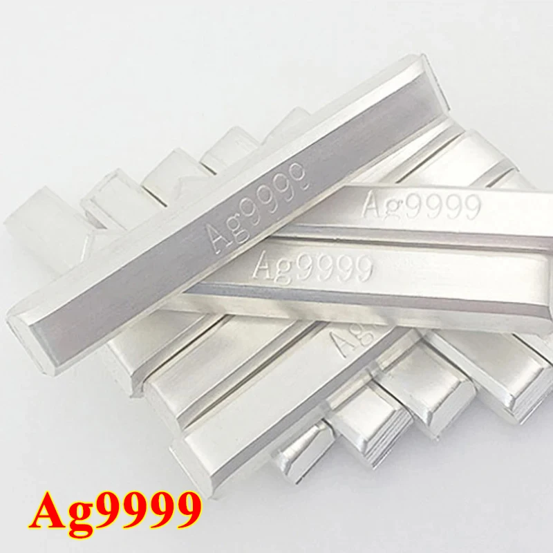 10-50g-High-Purity-Pure-Silver-Silver-Bars-Silver-Lngot-With-Stamp ...