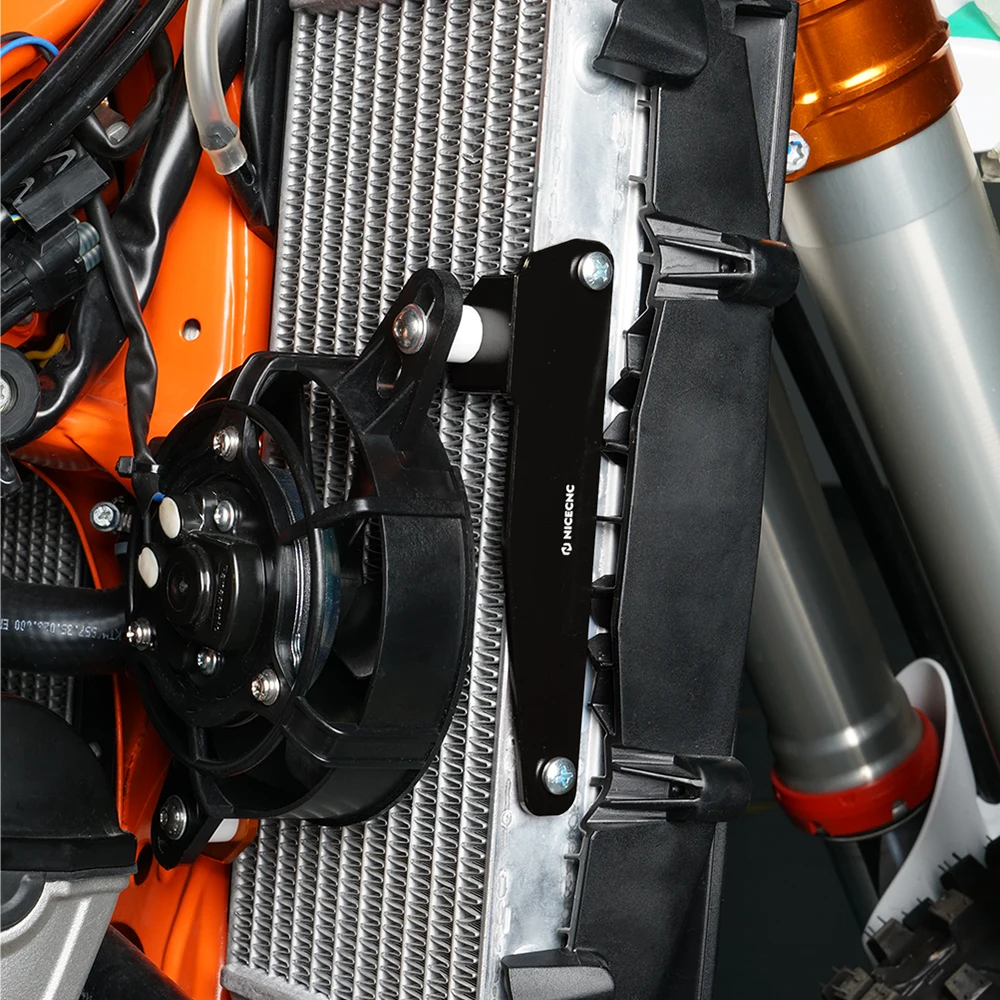 12V 5000 RPM Electric Radiator Cooling Fan Set for Husqvarna 125 250 ...