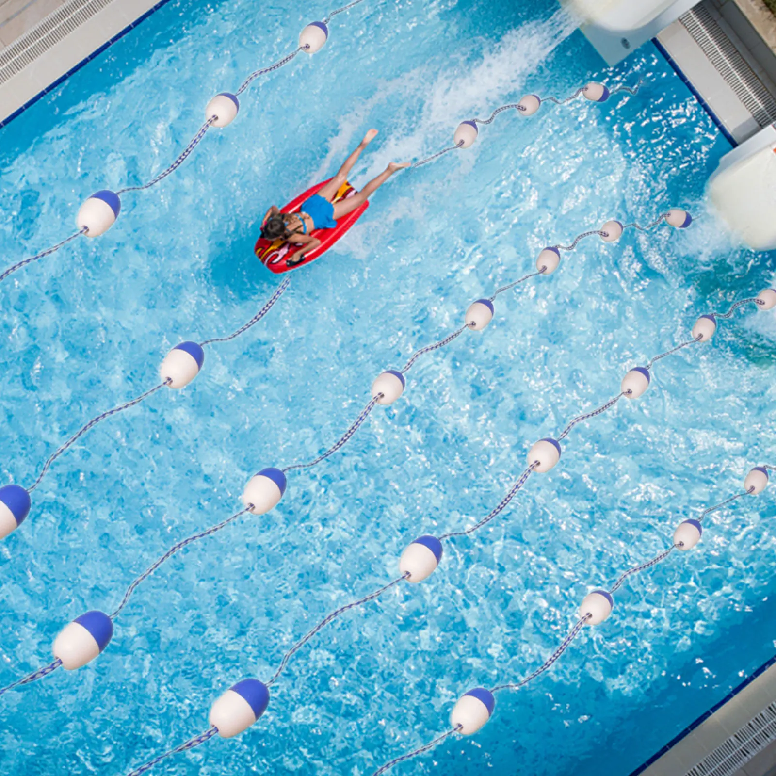 5-5m-Lane-Line-Dividing-Lines-with-11-Floats-2-Hooks-Swimming-Pool ...