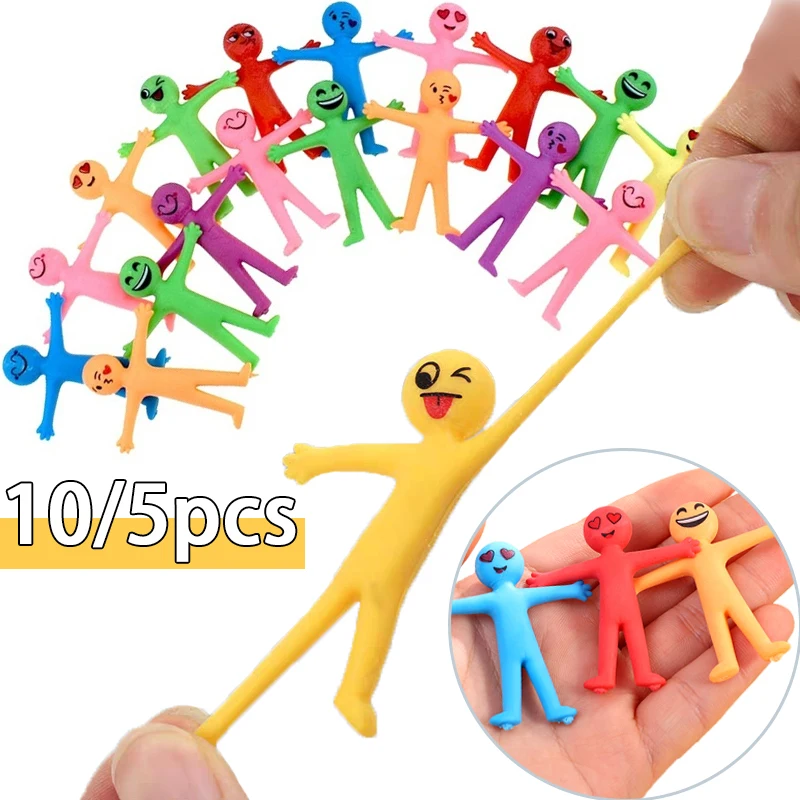 5-10pcs-Novelty-Stretchy-Stretch-Toy-Colorful-Stress-Relief-Soft ...