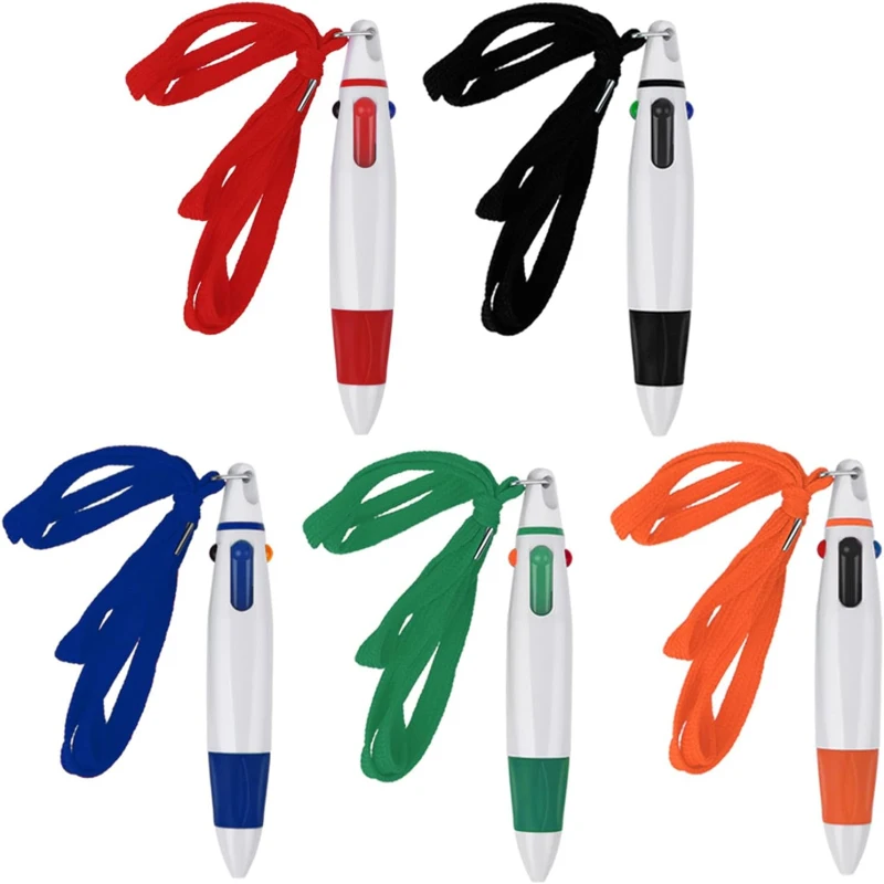1-Pcs-Retractable-Shuttle-Pens-with-Neck-Lanyard-4-in-1-Ballpoint-Pens ...