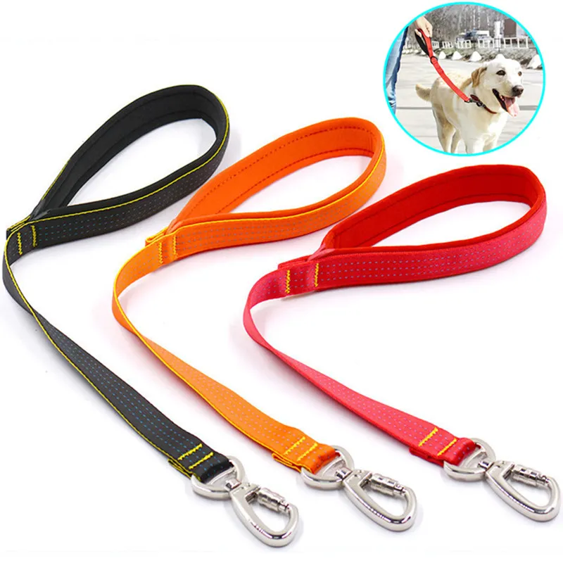 Dog-Leash-Short-Dogs-Leashes-60cm-Nylon-Leashes-Rope-Pet-Chain-Soft ...
