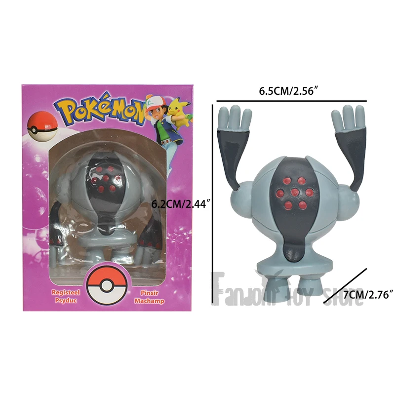 Pokemon Figure Gengar Haunter Machamp Registeel Blaziken Pinsir Psyduck ...
