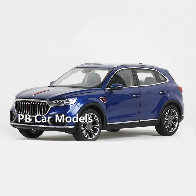 1: 18 original Hongqi HS5 off road SUV alloy simulation car model collection gift ornaments ...